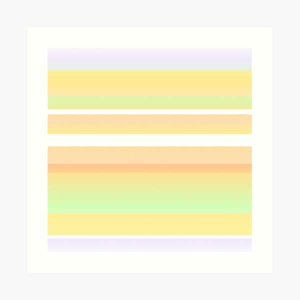 "Light academia striped | light academia color palette" Art Print for ...