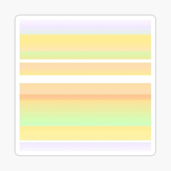 "Light academia striped | light academia color palette" Sticker for ...