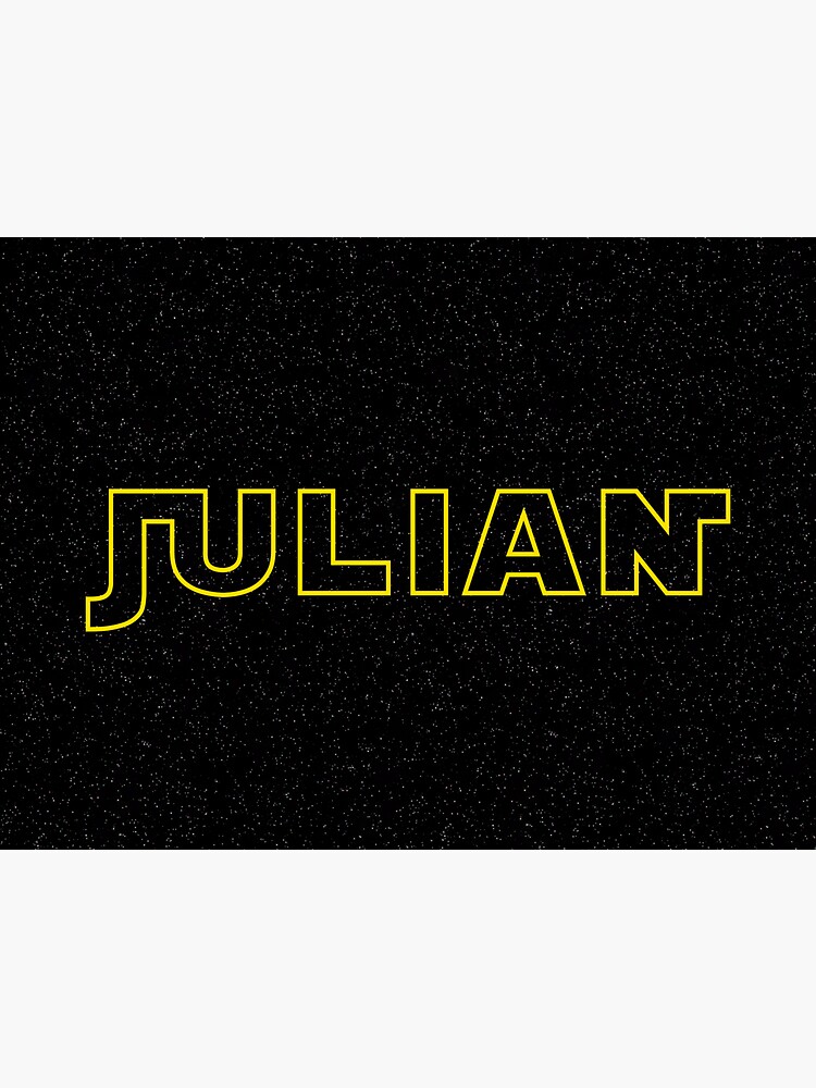 "Julian" Sticker for Sale by StarWarsShop | Redbubble