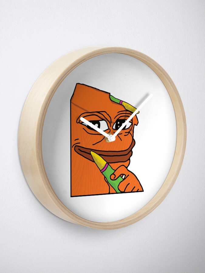 "Bakelite Pepe" Clock for Sale by goosewerks | Redbubble