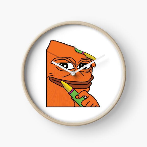 "Bakelite Pepe" Clock for Sale by goosewerks | Redbubble