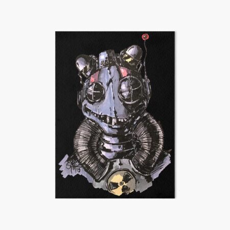 "Cyberpunk robot drawing " Art Board Print for Sale by CoreySant69024 ...