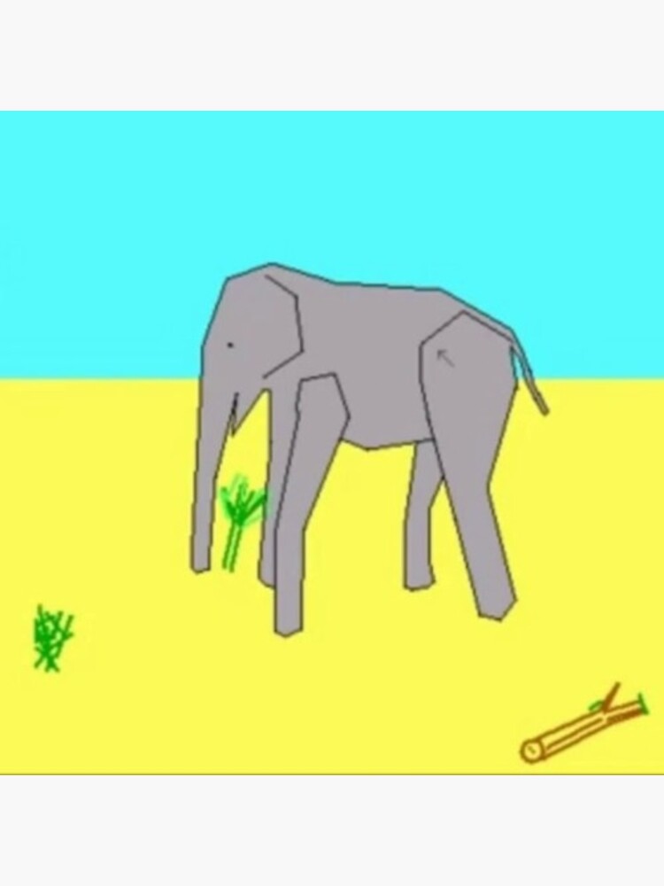 "Templeos God's favorite elephant" Sticker for Sale by Carpe-Diem ...