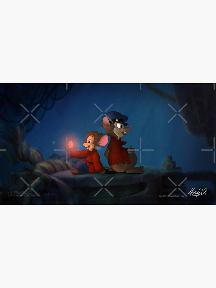 "Fievel" Sticker for Sale by Dakhin40 | Redbubble