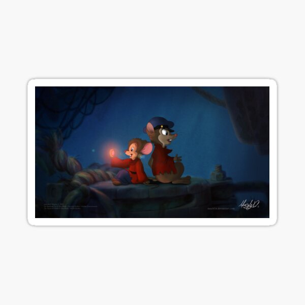 "Fievel" Sticker for Sale by Dakhin40 | Redbubble