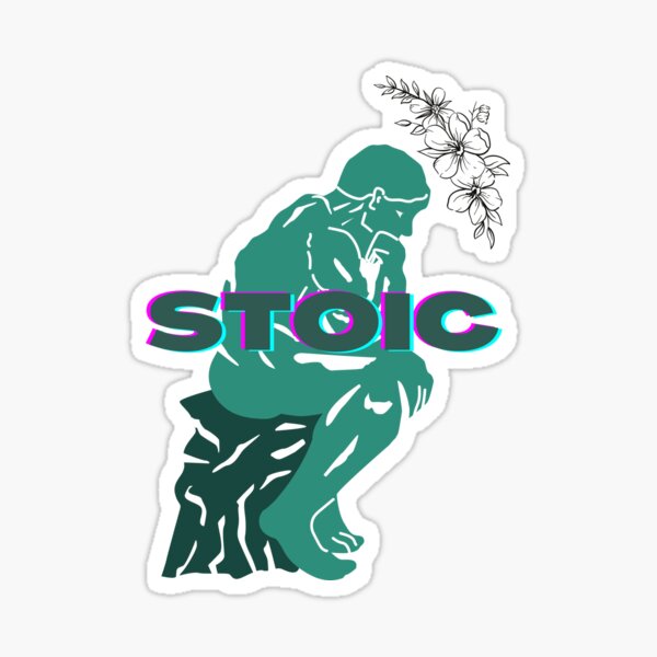 "Stoic" Sticker for Sale by unorthod0x | Redbubble