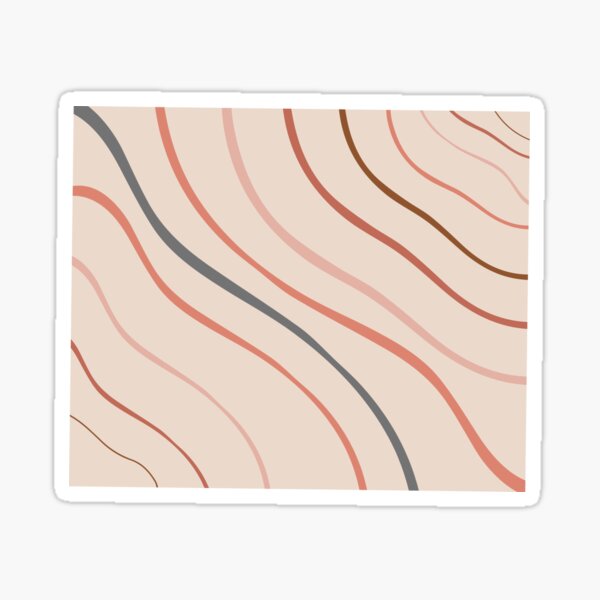 "simple line art " Sticker for Sale by pastel-wash | Redbubble