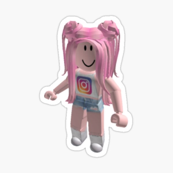 "Aesthetic Character Roblox Girls" Sticker for Sale by wanc-designs ...