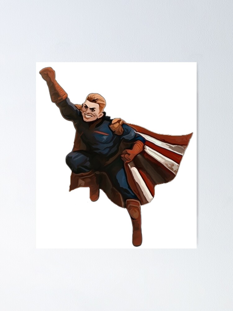 "Homelander" Poster for Sale by Stickerm4ni4 | Redbubble