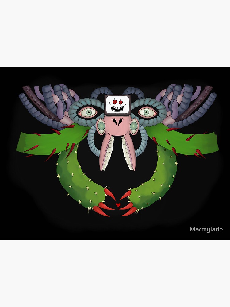 "Flowey Boss" Sticker by Marmylade | Redbubble