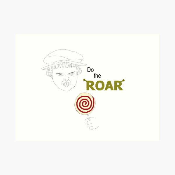 "Shrek: Do the ROAR" Art Print for Sale by BeesWingDesigns | Redbubble