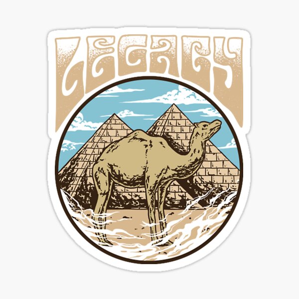 "LEGACY " Sticker for Sale by CasaNiva72 | Redbubble