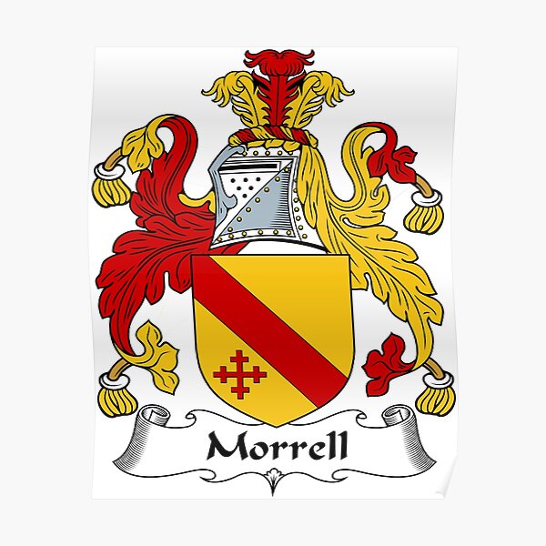 "Morrell" Poster by HaroldHeraldry | Redbubble
