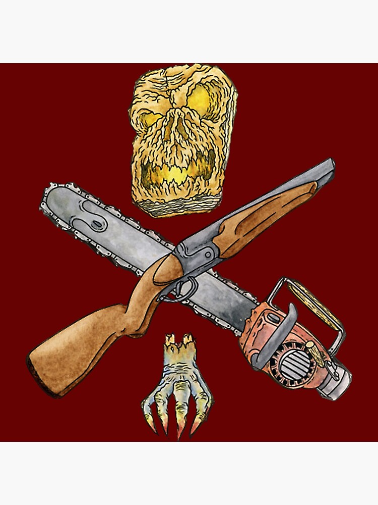 "Evil Dead Crest" Poster for Sale by Cuppkers925 | Redbubble