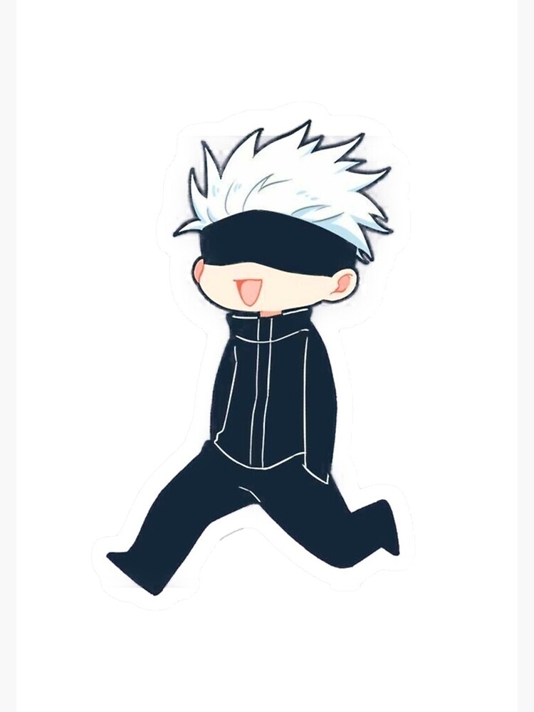 "Gojo Satoru || Minimalistic Design" Art Print for Sale by WizxDesigns ...