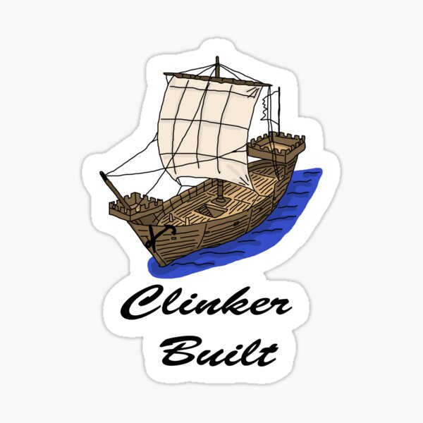 "Clinker Built Cog" Sticker for Sale by burntwolf27 | Redbubble