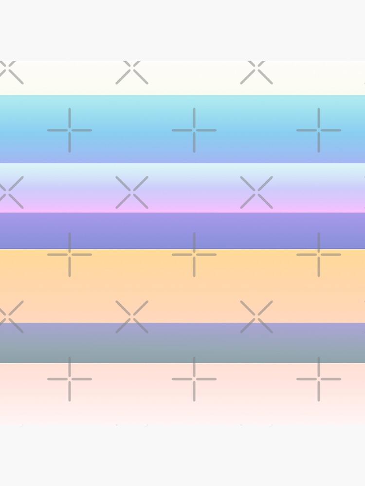 "Preppy color palette striped | pastel preppy" Poster for Sale by lausn ...