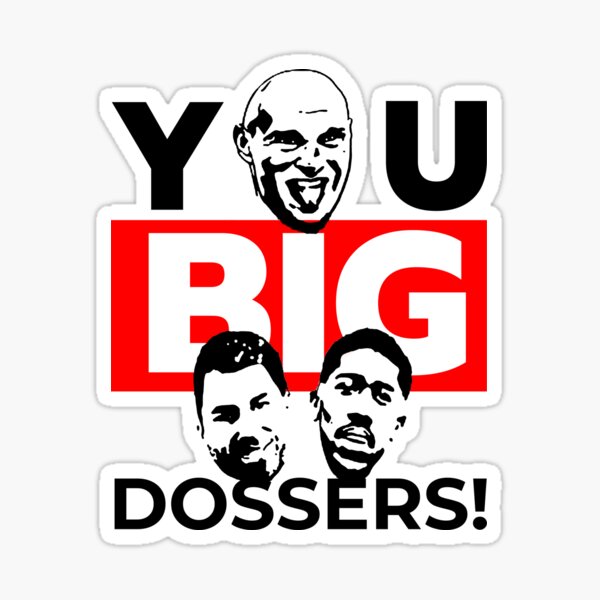 "Tyson Fury You Big Dosser" Sticker for Sale by BoedigheimerRin | Redbubble