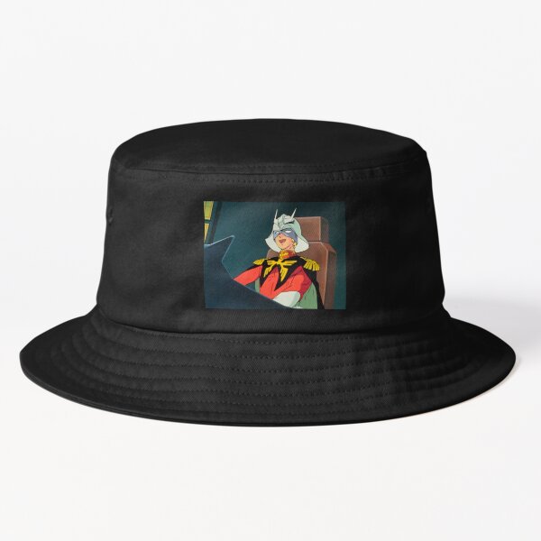 "Laughing Char Aznable Meme (Mobile Suit Gundam Meme)" Bucket Hat for ...