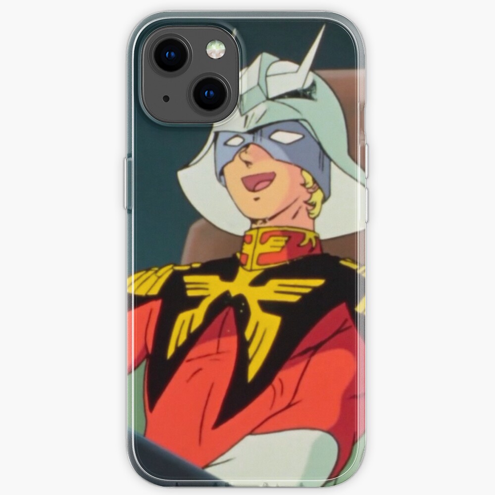 "Laughing Char Aznable Meme (Mobile Suit Gundam Meme)" iPhone Case for ...