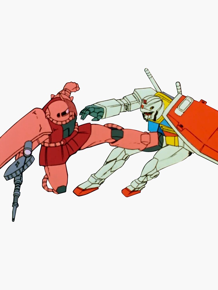"Char Kick Meme (Mobile Suit Gundam Meme)" Sticker for Sale by ...