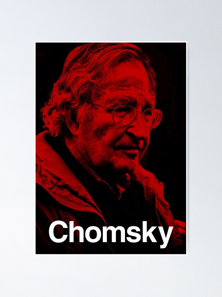 "Noam Chomsky" Poster von KeepLeft | Redbubble