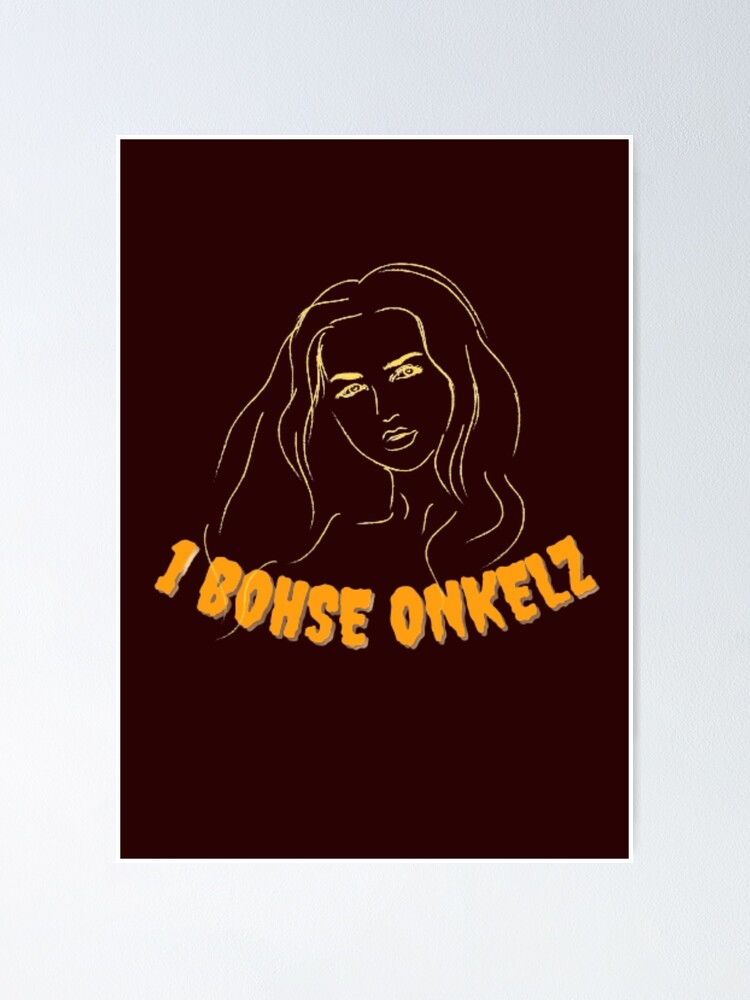 "1 Bohse Onkelz" Poster for Sale by Javedempire | Redbubble