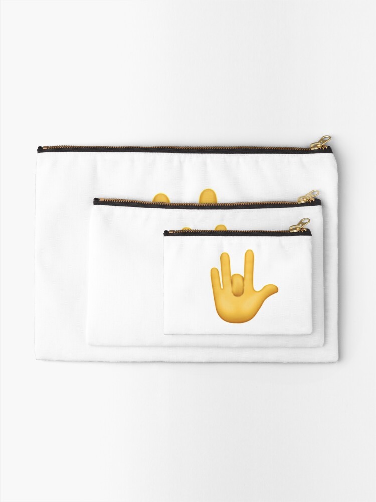 ""Toz" Emoji" Zipper Pouch for Sale by OscarOliffe | Redbubble