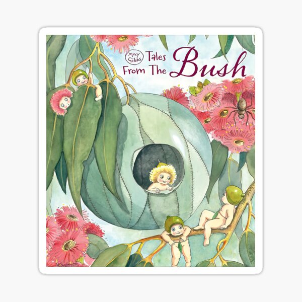 "Tales from the Bush" Sticker for Sale by DanielleShin | Redbubble
