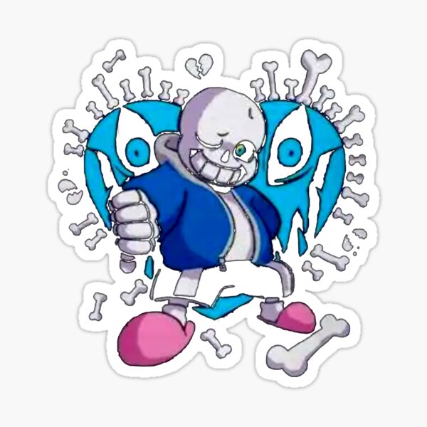 " Cute sans undertale" Sticker for Sale by Huynh890 | Redbubble