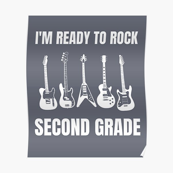 "I'M Ready To Rock Second Grade For Back To School Music School ...