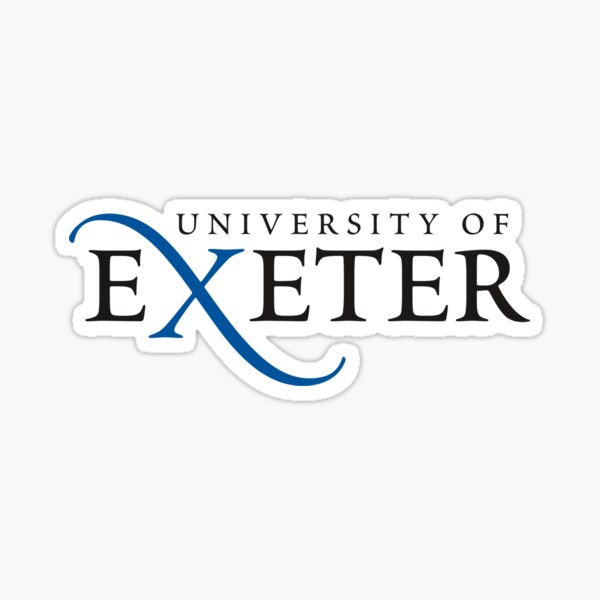 "University of Exeter Logo" Sticker for Sale by Darazshop | Redbubble