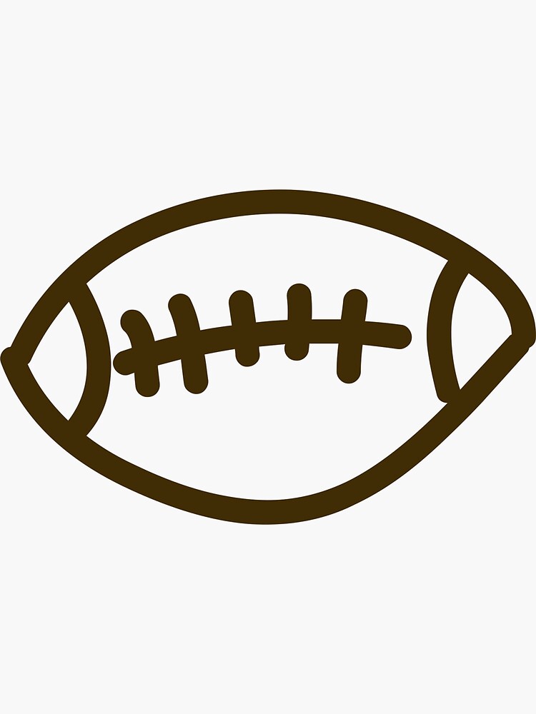 "Football" Sticker by dukapotomus | Redbubble