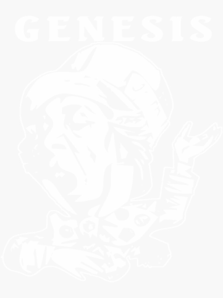 "Genesis Inspired Charisma Mad Hatter Alice In Wond" Sticker for Sale ...