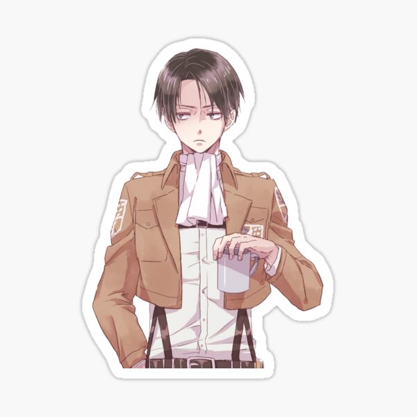 "Levi Ackerman" Sticker for Sale by AnimeLove89 | Redbubble