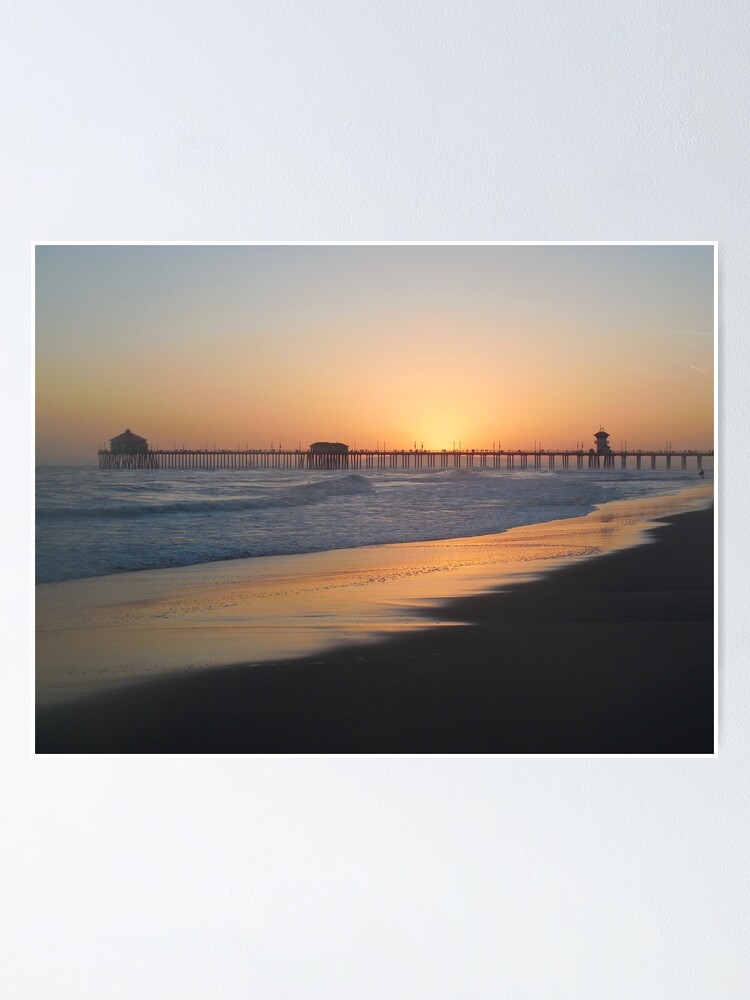 "Sunset Haze" Poster by Jojosbeachshack | Redbubble