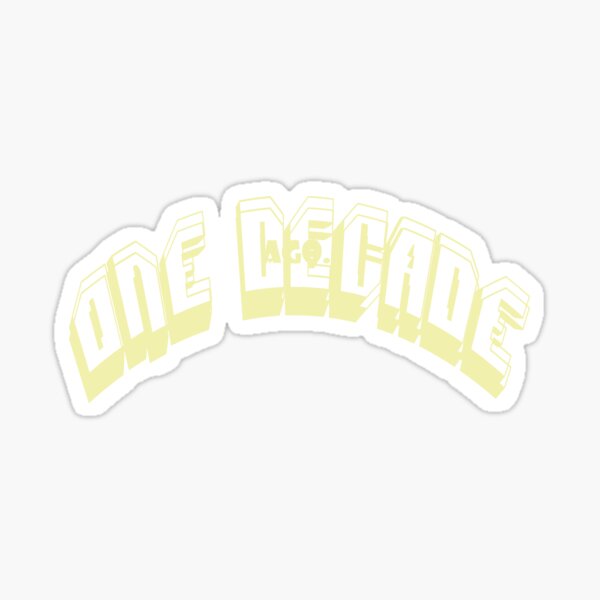 "one decade ago " Sticker for Sale by TOP2 | Redbubble