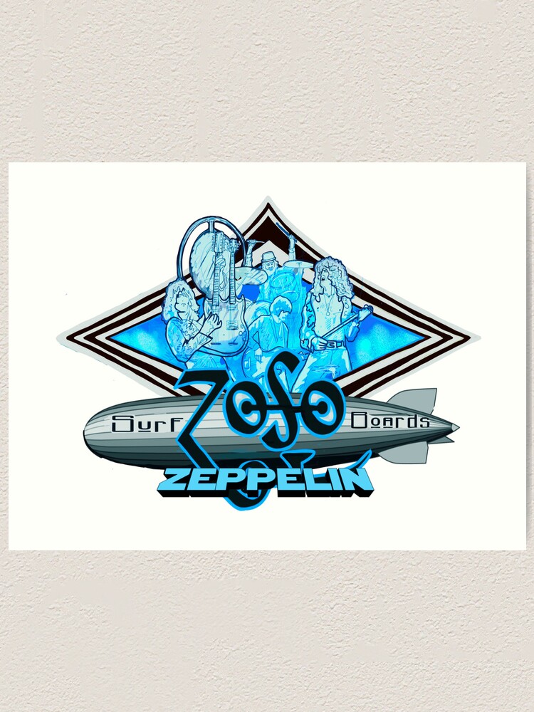 "Led Zep - Zeppelin ZOSO surfboards Rock & Roll Classic Surf Diamond ...