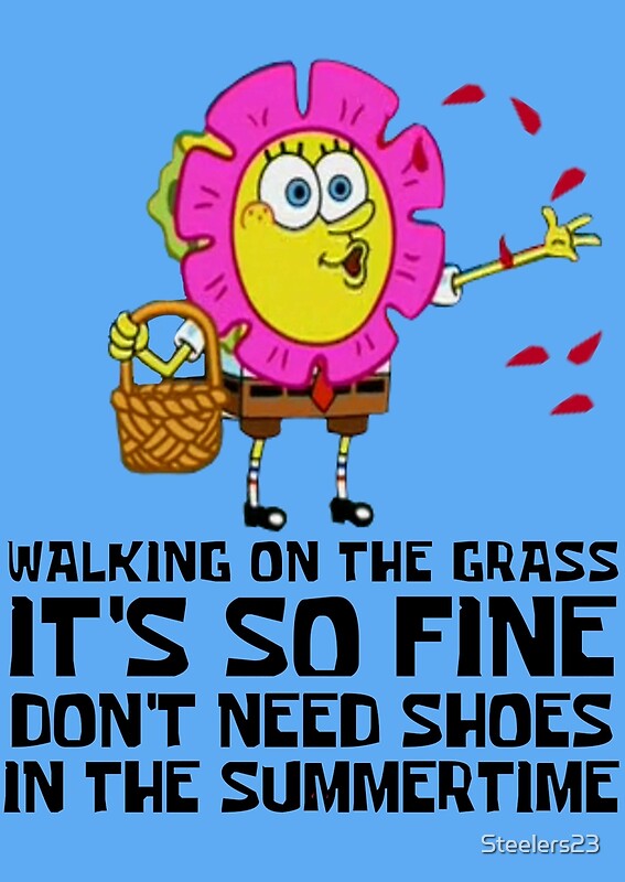"Spongebob Squarepants - Summer" by Steelers23 | Redbubble