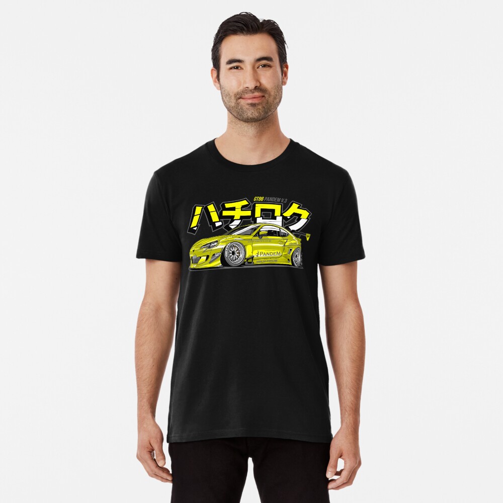 "GT86 Pandem V3 Widebody Turbo Drift Sports Car" Sticker for Sale by ...