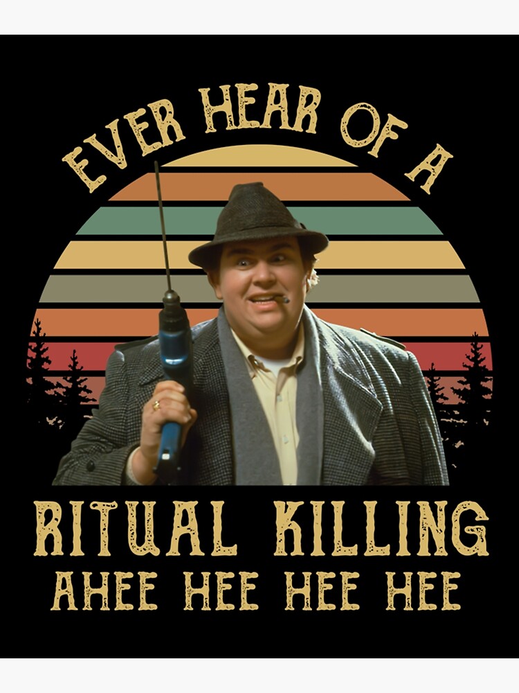 "Ever Heard Of A Ritual Killing Ahee Funny Buck Vintage" Art Print for ...