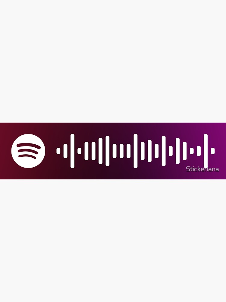 "Bts Dynamite Spotify Code Sticker" Sticker for Sale by Stickerlana ...