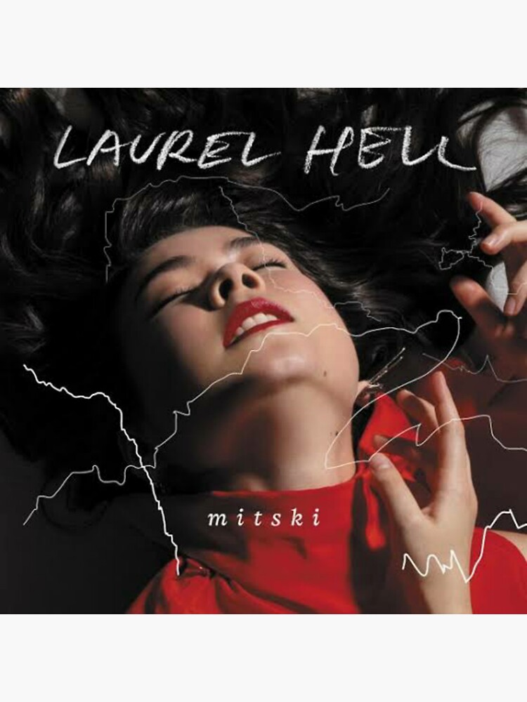 "best selling album art rock singer mitski songwriter music" Sticker ...