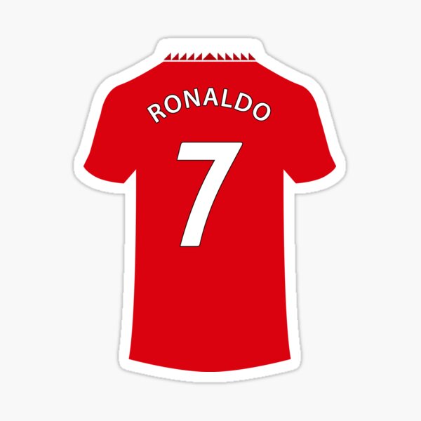 "Cristiano Ronaldo - United 22" Sticker for Sale by OnTargetSports ...