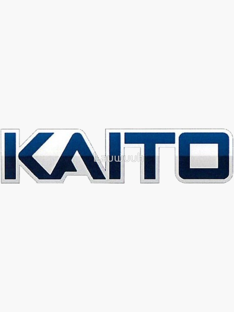 "KAITO logo" Sticker for Sale by Lauwuuh | Redbubble