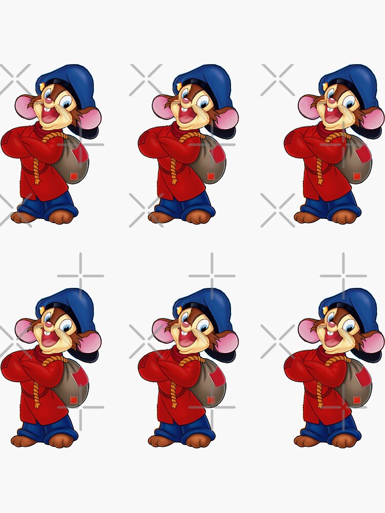 "Fievel" Sticker for Sale by Dakhin40 | Redbubble
