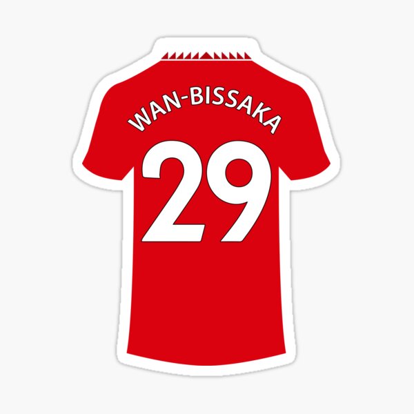 "Aaron Wan-Bissaka - United 22" Sticker for Sale by OnTargetSports ...