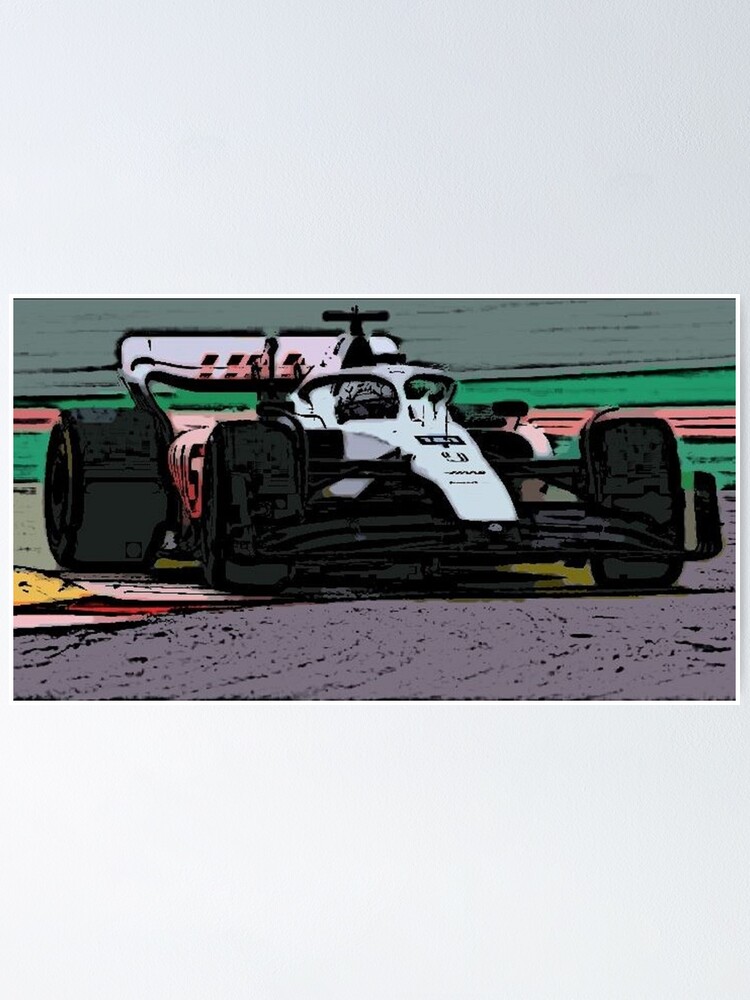 "Haas f1 2022" Poster for Sale by Bikan | Redbubble