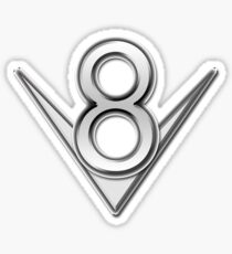 V8 Stickers | Redbubble