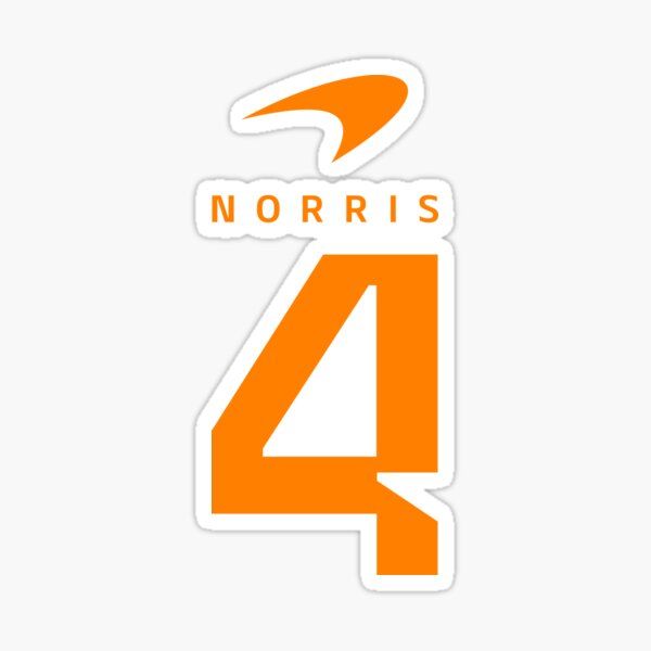 "Lando Norris 4 " Sticker for Sale by Redexon | Redbubble